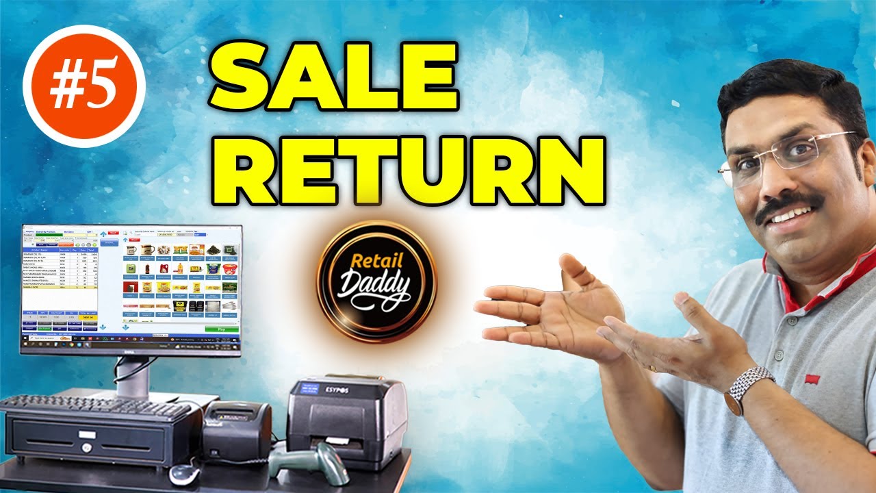 #5 Sale Return How to manage in Retail Daddy Billing software 2024 ...