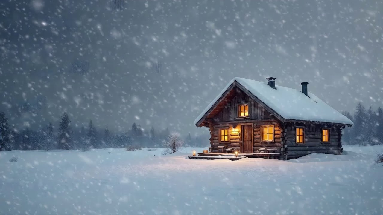 Snowstorm Sound & Music: Calm Piano Music for Study, Sleep and Relax ...