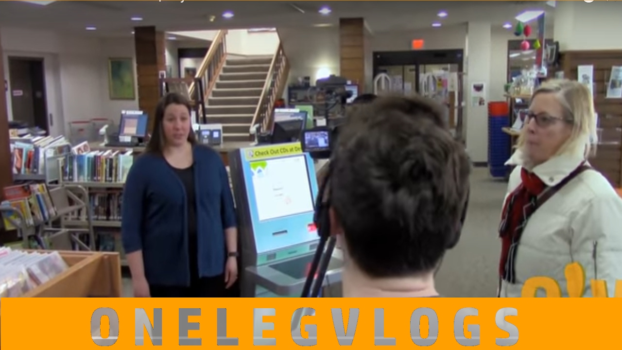 NEW LIBRARY CHECK-OUT ¦ Day 79 - YouTube