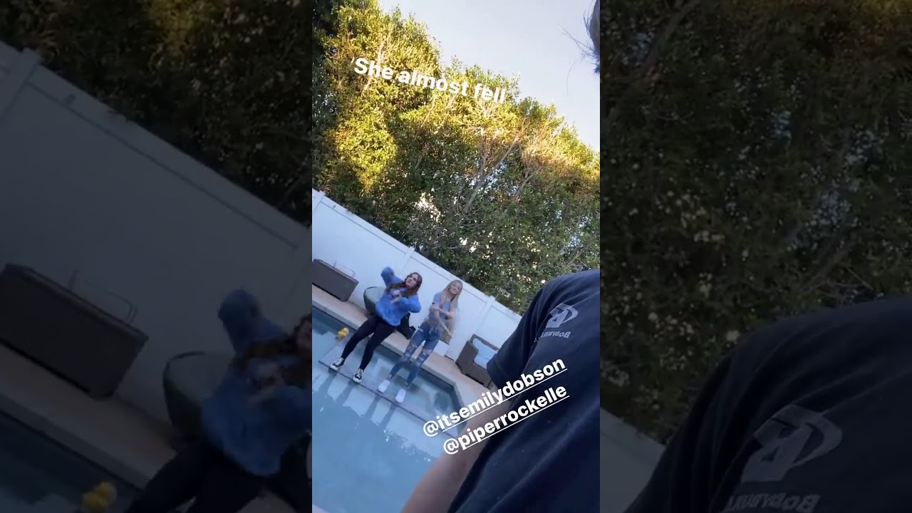 Hunter Hill IG story ft: Piper Rockelle, Emily Dobson - YouTube