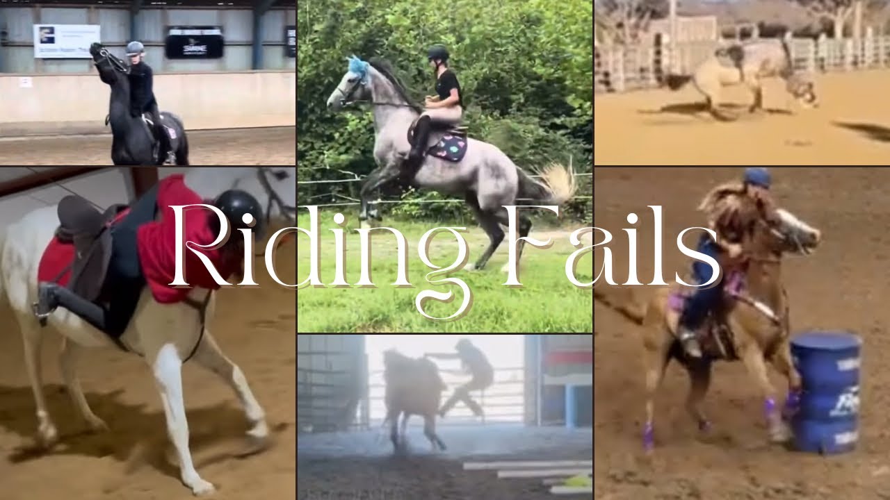 Huge Riding Fail Compilation! |Made by, MidnightRaven| - YouTube