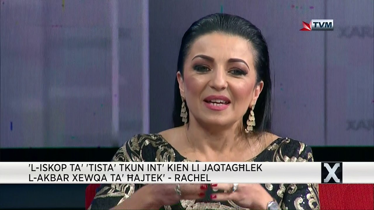 Rachel Vella - Tista' Tkun Int Interview on Xarabank - YouTube