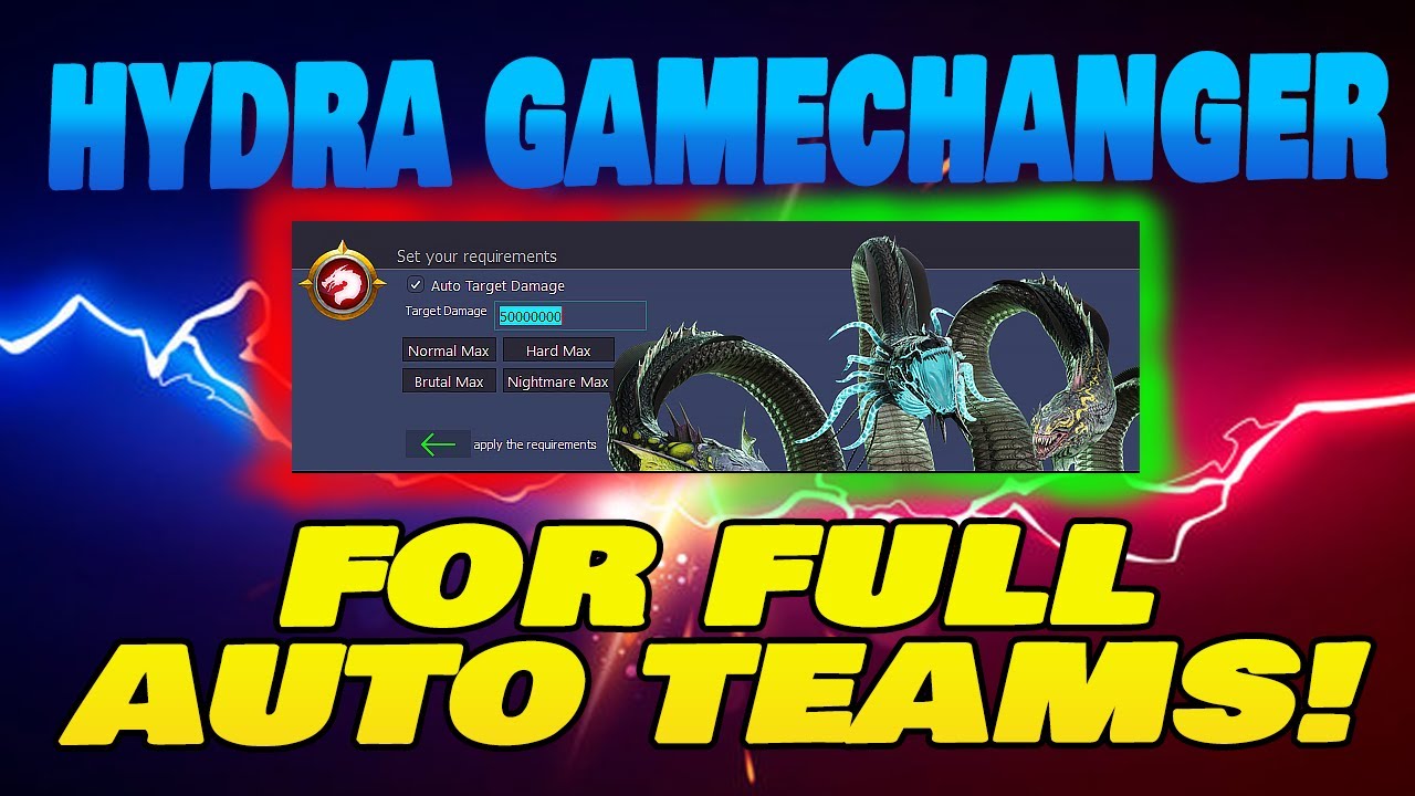 TOTALLY A GAMECHANGER FOR FULL AUTO HYDRA TEAMS! MUST WATCH! RAID ...