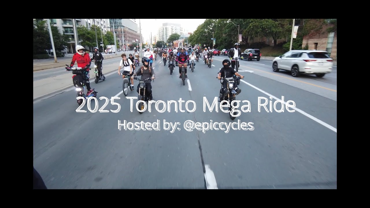 TORONTO MEGA RIDE 2025 - YouTube