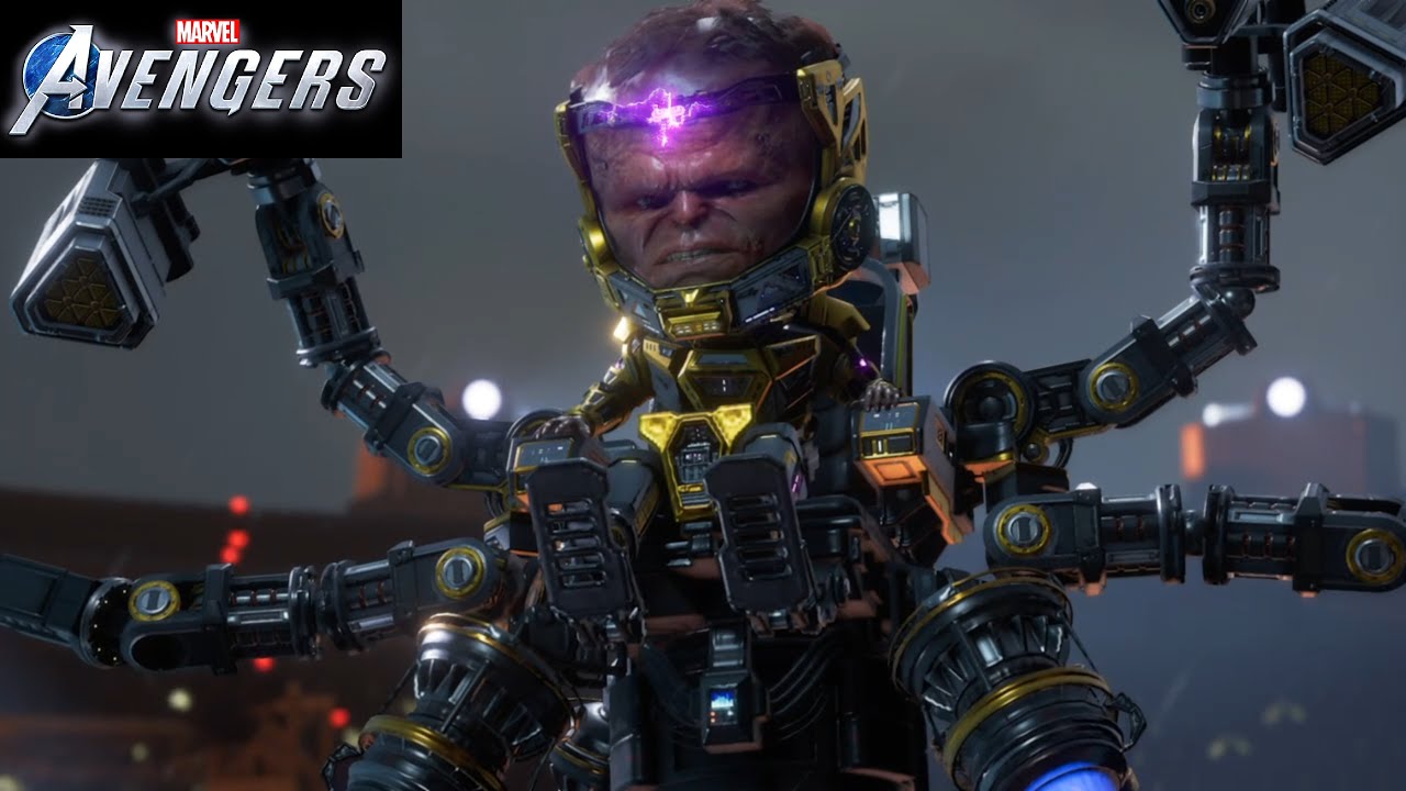 Marvel's Avengers - All Modok Scenes Dialogue and Cinematics (Spoilers ...