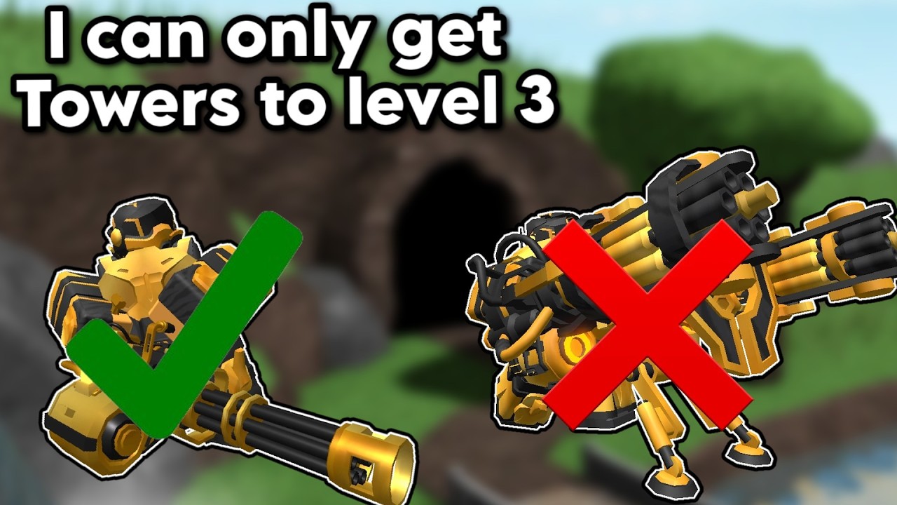 TDS but I can upgrade my Towers to level 3 only | Tower Defense ...