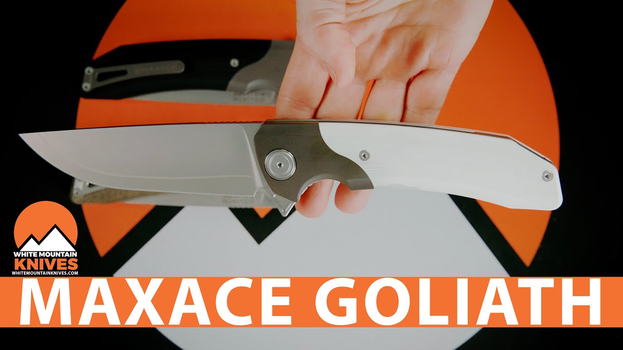 Maxace Goliath Folding Knife - Quick Look - YouTube