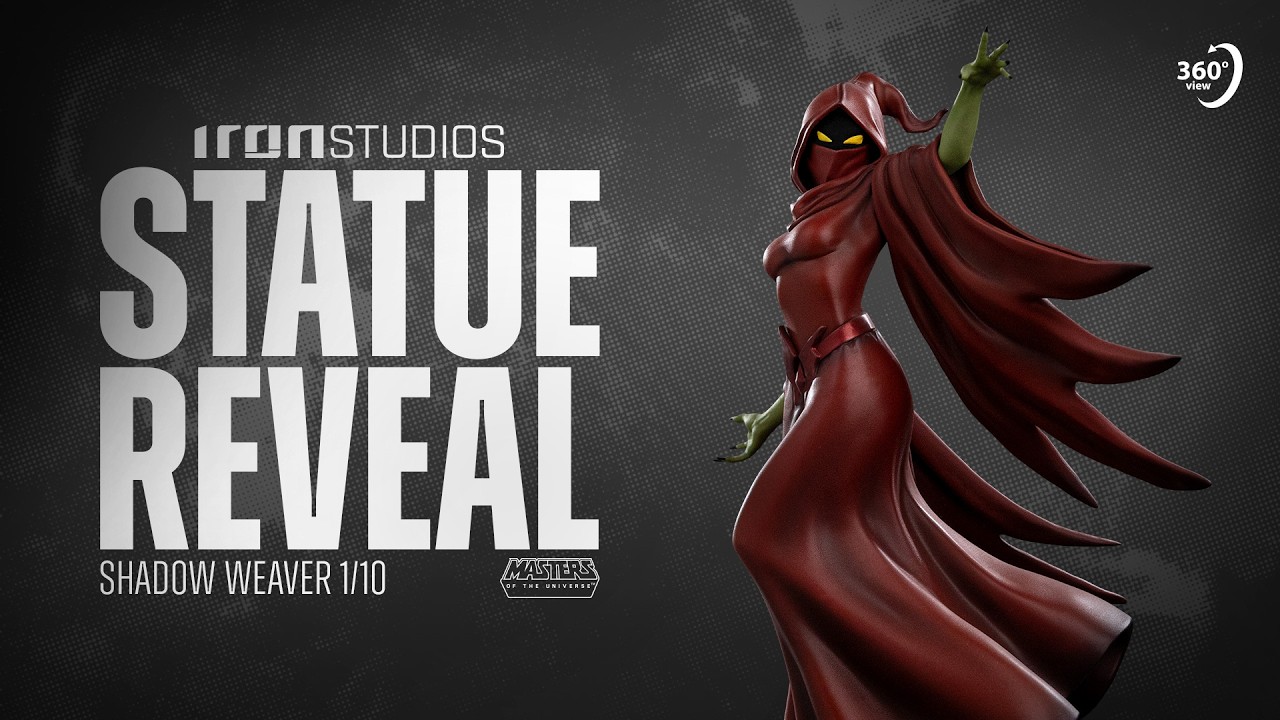Statue Shadow Weaver - Masters of the Universe - Art Scale 1/10 - YouTube
