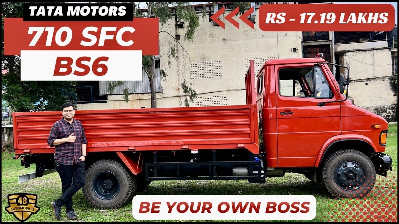 2022 Tata 710 SFC BS6 Light Truck Detailed Walk-around Video in Hindi ...
