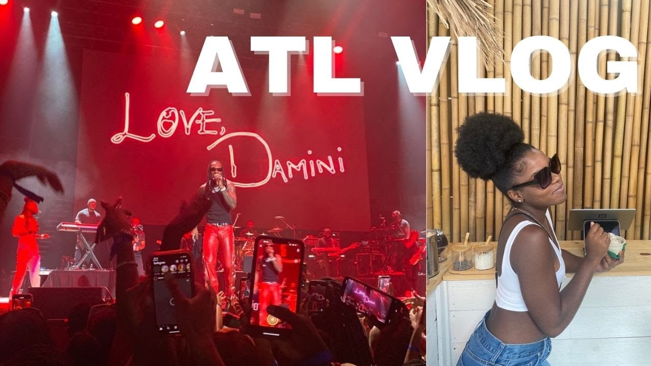 ATL VLOG | BURNA BOY CONCERT| Exploring ATL - YouTube