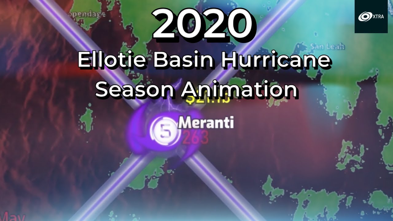 2020 Hypothetical Ellotie Basin Hurricane Season Animation - YouTube