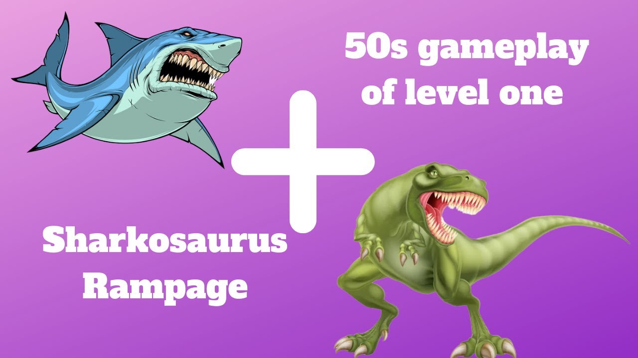 Playing random games online Sharkosaurus Rampage Hybrid of shark and a ...
