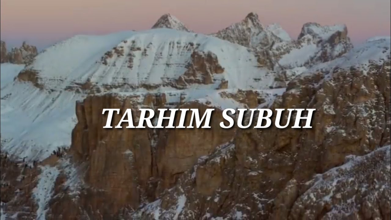 TARHIM SUBUH TERMERDU BIKIN MERINDING - YouTube