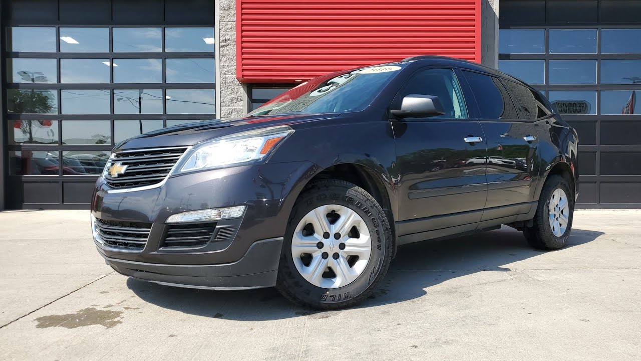 2016 Chevy Traverse LS AWD - YouTube