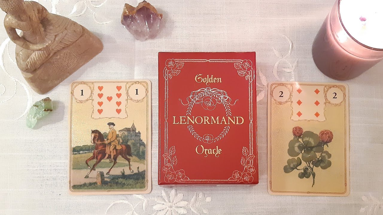 REVIEW - Golden Lenormand Oracle - Lo Scarabeo - YouTube