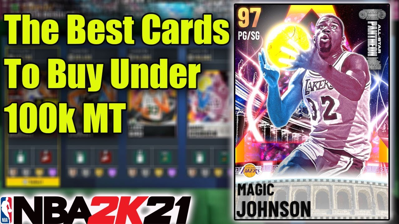 The Best Cards To Buy Under 100k MT NBA 2k21 MyTeam - YouTube