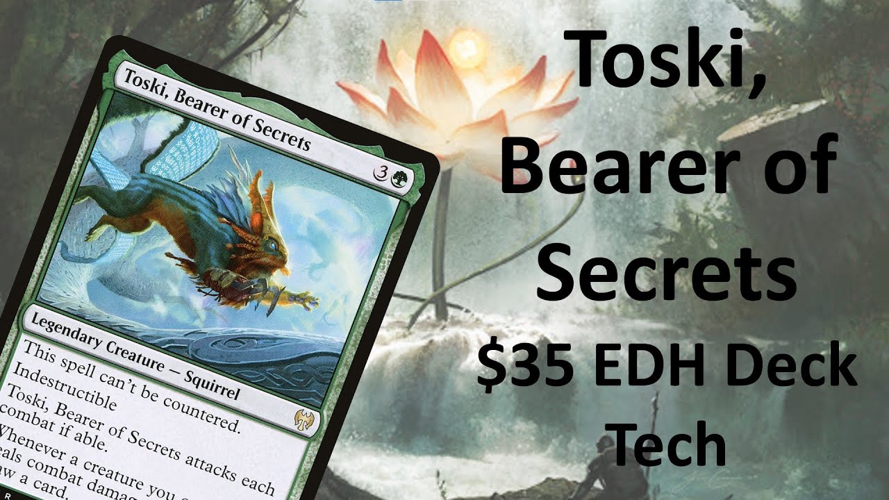 Toski, Bearer of Secrets $35 EDH Deck Tech - YouTube