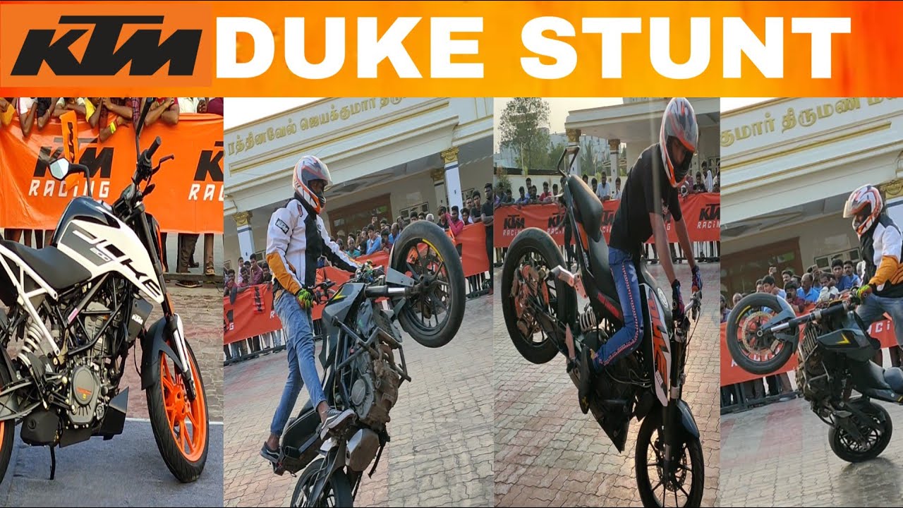 KTM DUKE STUNT | SALEM BIKE STUNT | ADVENTURE 390 BS6 | NET GALATTA PRO ...
