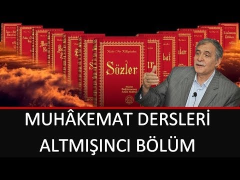 Prof. Dr. Şener Dilek - Muhâkemat - 60 - Sh103 - Unsuru'l-Belâğat - 8. ve 9. Mes'ele