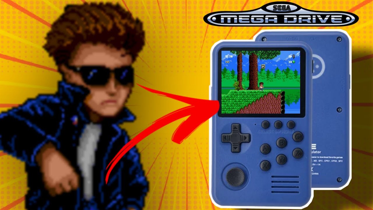 MELHOR EMULAÇÃO DO M3S MEGA DRIVE - SUPER ARCADE EMULATOR - YouTube