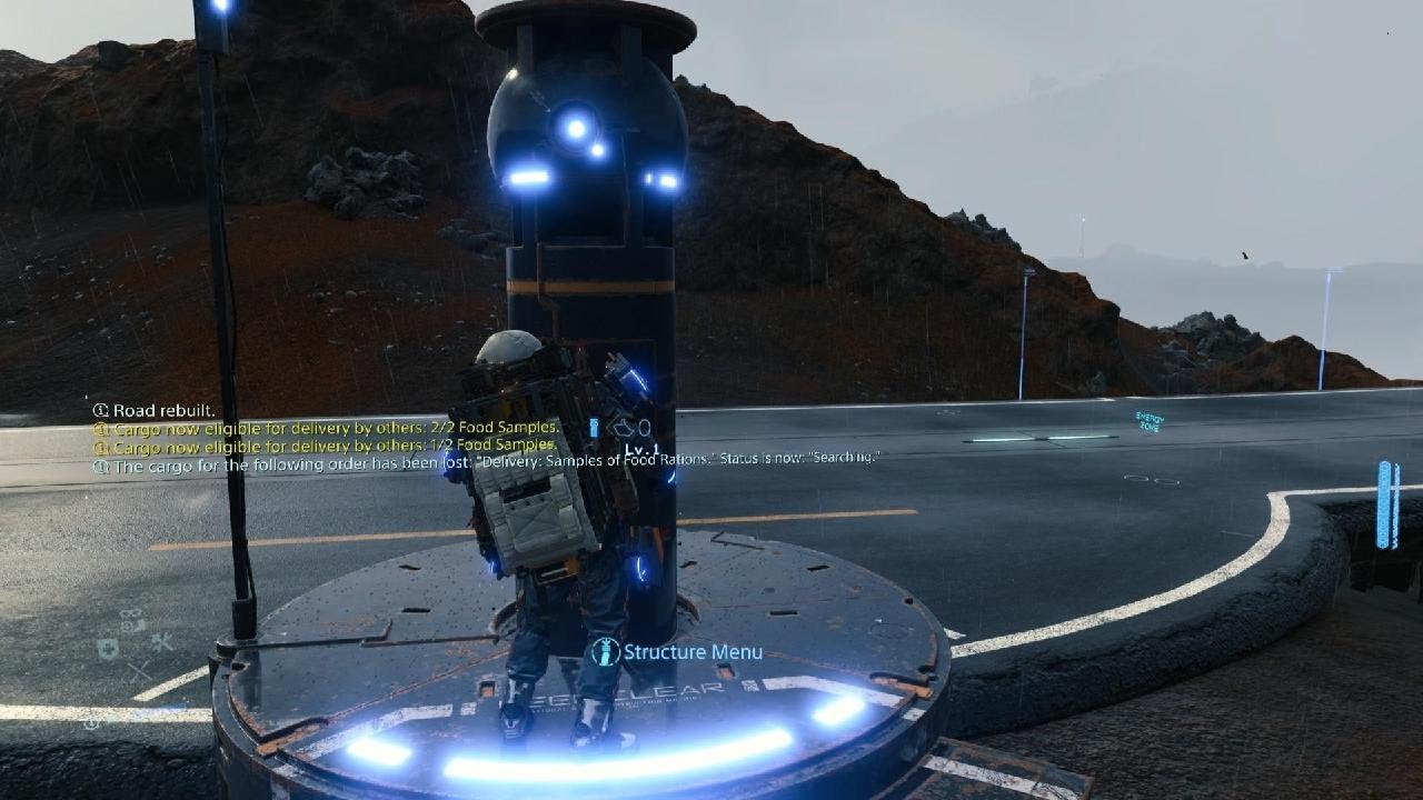 DEATH STRANDING Completing the road to South Knot city - YouTube