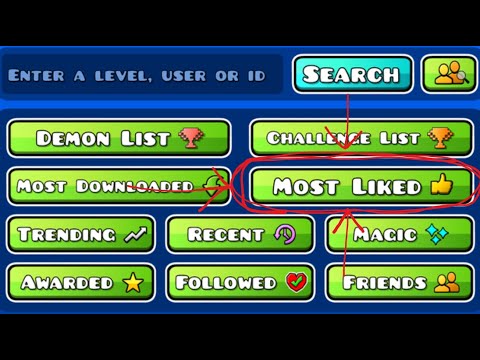 Geometry Dash | The most LIKED levels of EACH DIFFICULTY - YouTube