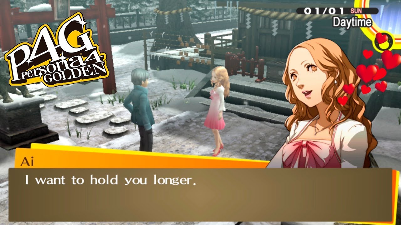 Persona 4 Golden: New Year's with Ai - YouTube