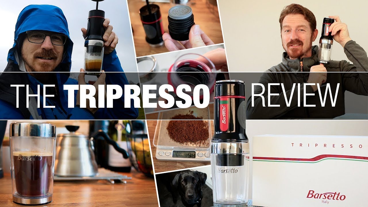 TRIPRESSO - Portable Espresso Machine Review & Demo - YouTube
