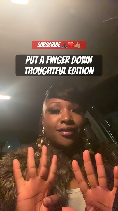 I’m playing this challenge before the party started🤣🤣#putyourfingerdown #viral #youtubeshorts # ...