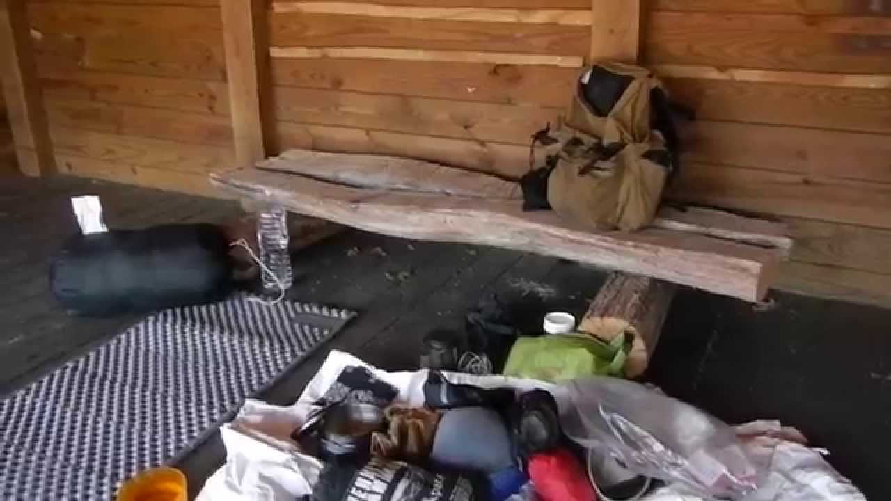 Bushcraft Overnight + kit reveal + bow drill fire - YouTube