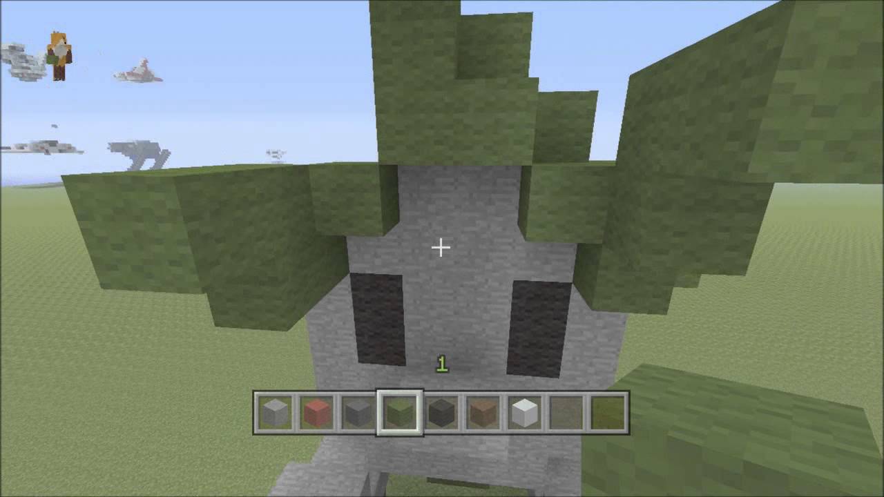 MineCraft 3D Pixel Art Tutorial - Medusa - YouTube