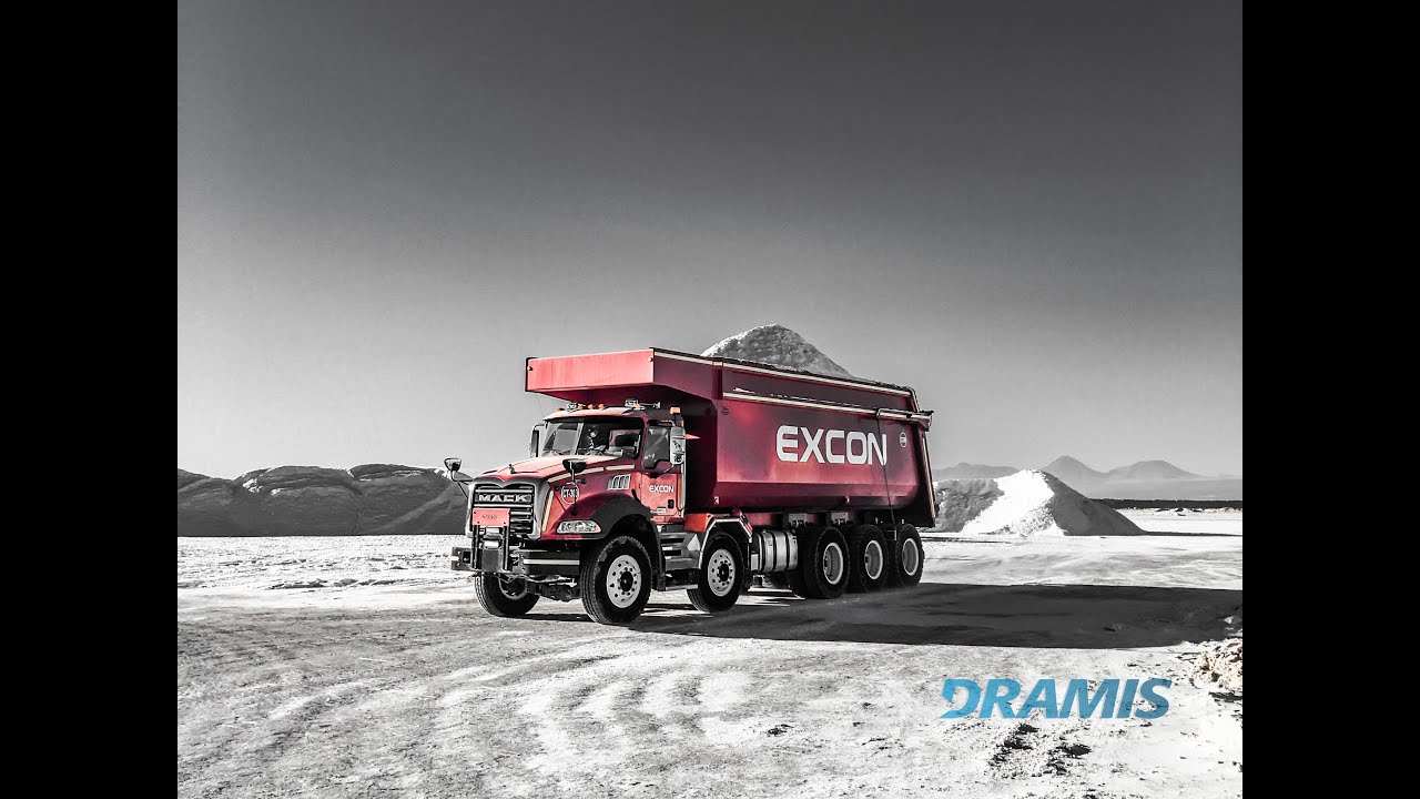 Excon Dramis D55T (Mack Chassis) Salar de Atacama - Mining truck - YouTube