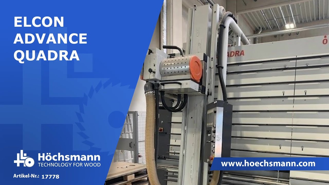 ELCON ADVANCE QUADRA 215 DSXE-AQ (Höchsmann Klipphausen) - YouTube