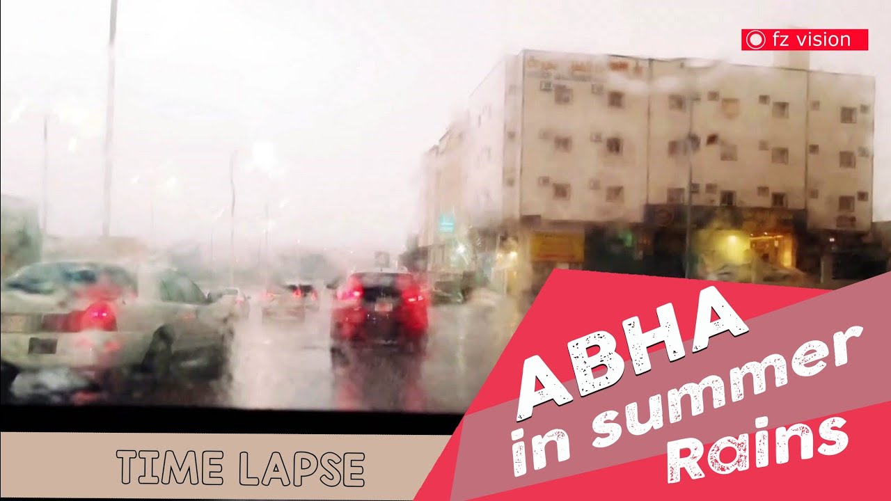 Abha in Summer Rain | Saudi Arabia - YouTube