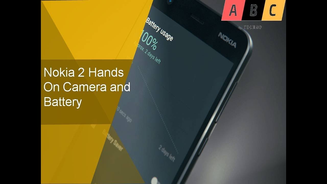 Nokia 2 Hands On Camera & Battery - YouTube
