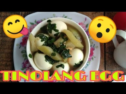 HOW TO COOK TINOLANG ITLOG | QUICK AND EASY RECIPE | COOKING WITH MJ ...