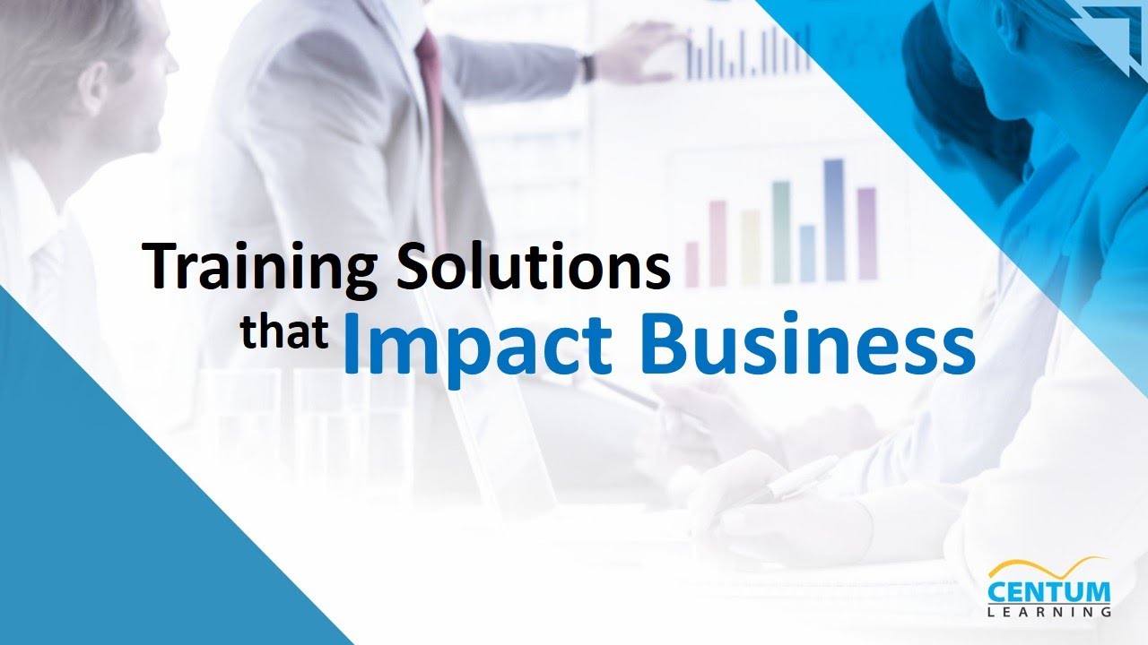 Corporate Training Solutions from Centum Learning - YouTube