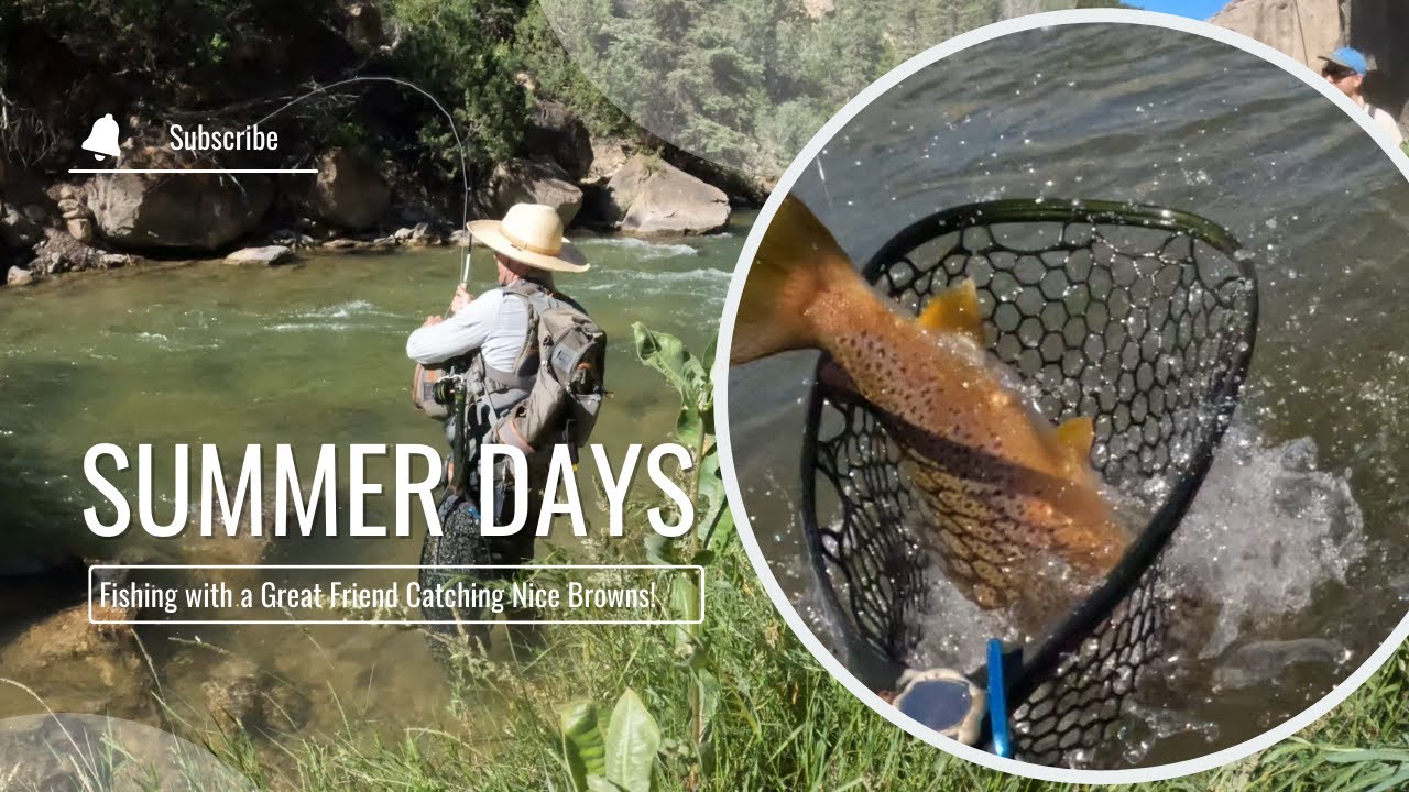 Fly Fishing Utah | Summer Fishing with a Great Friend Catching Browns ...