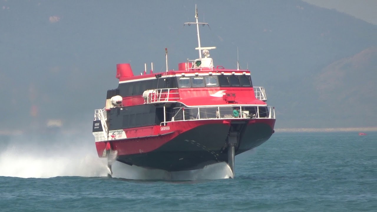SANTA MARIA (Boeing Jetfoil 929-100-005) - YouTube