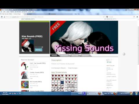 Kiss Sounds -- Free Kissing sounds App for Android