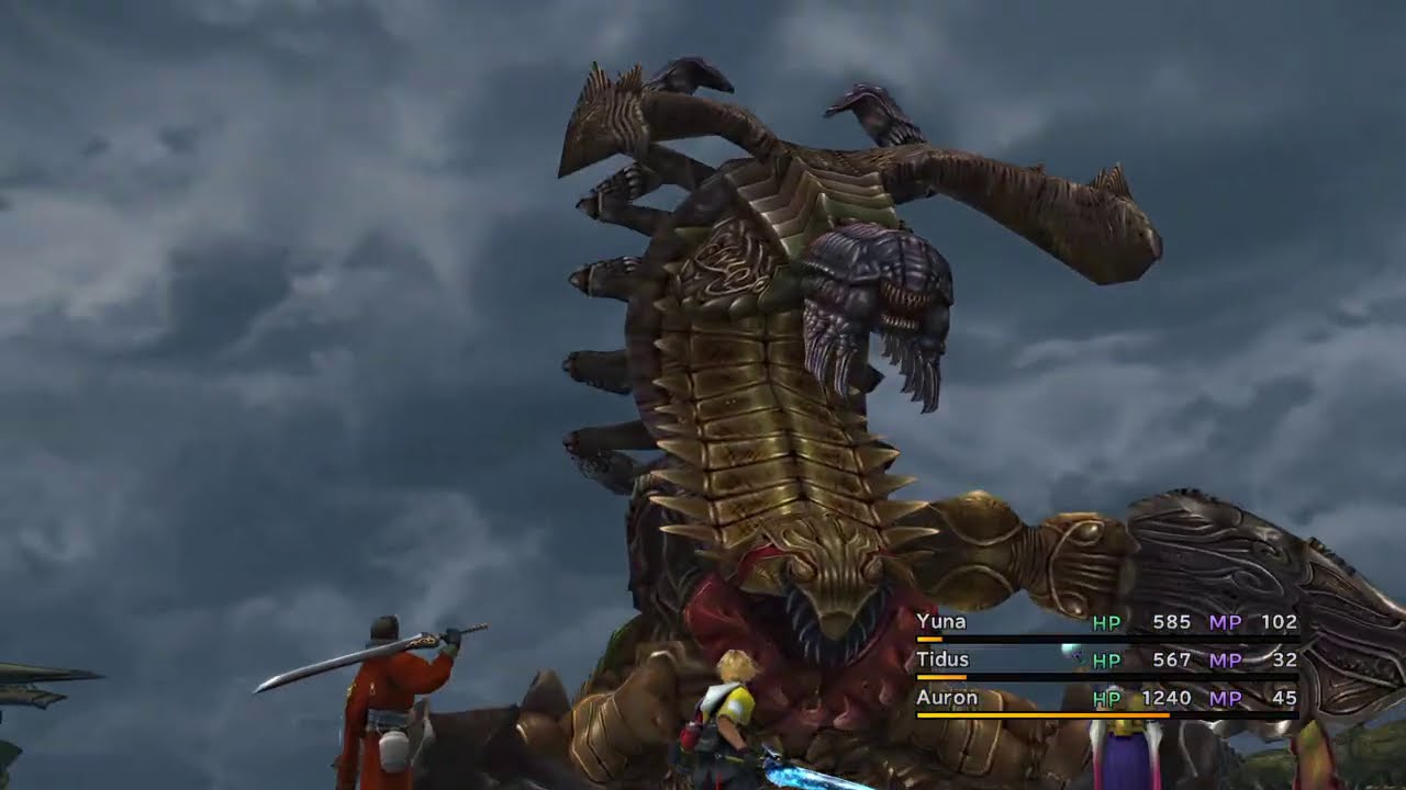 FINAL FANTASY X - Sin’s Spawn Gui - YouTube