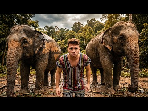 FİLLER İLE BİR GÜN GEÇİRMEK | PHUKET Bölüm 5 🇹🇭