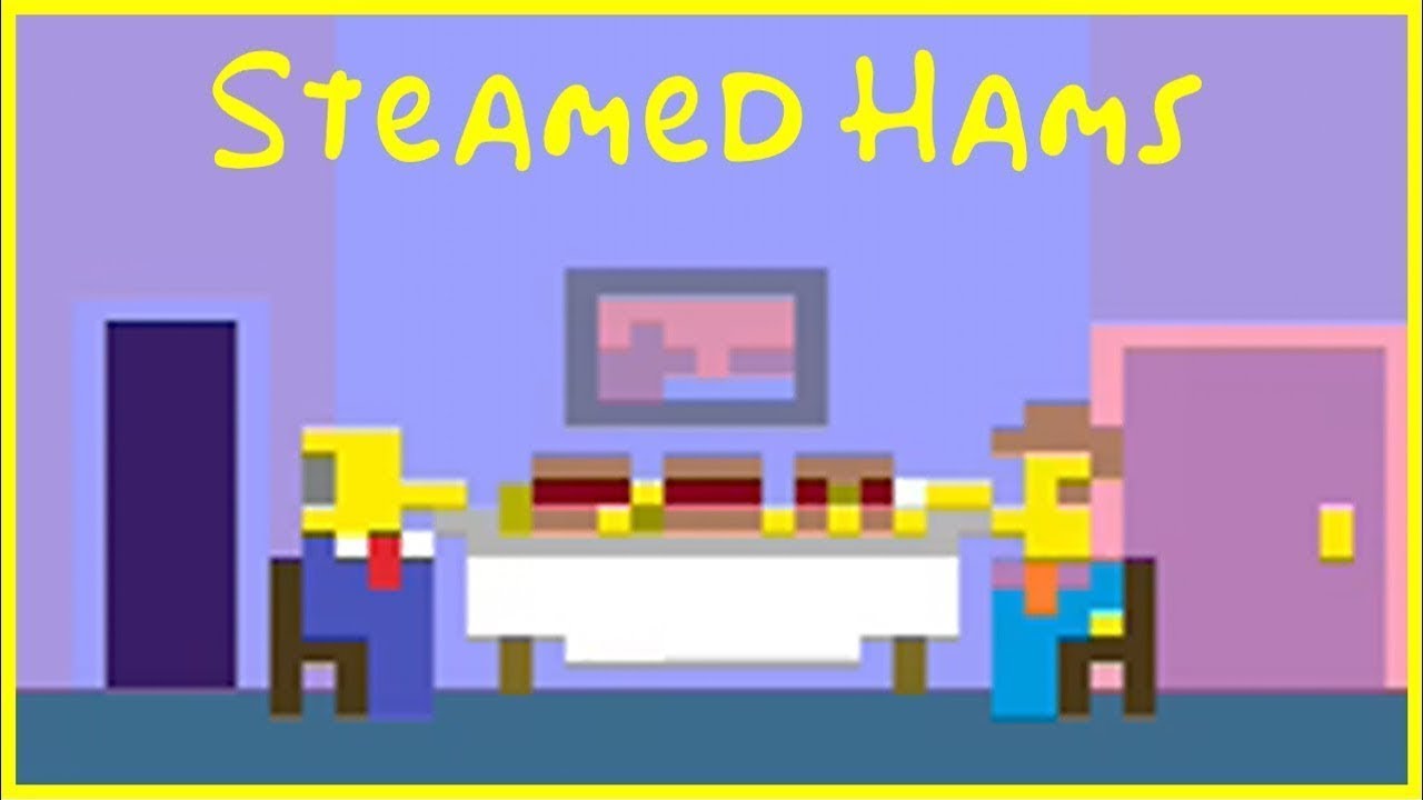Steamed Hams but it's a video game - YouTube