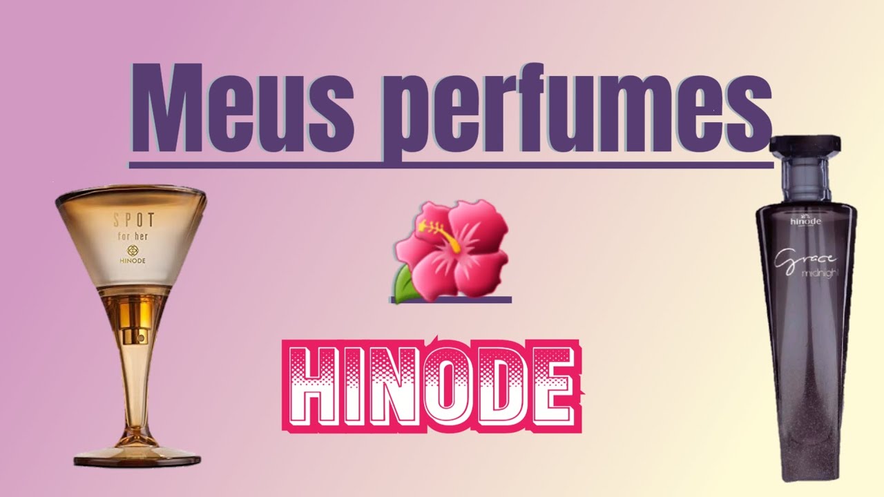 Meus perfumes HINODE - YouTube