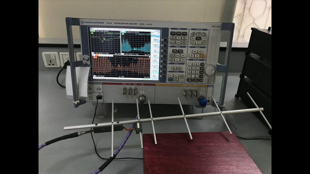 How to find Admittance, Impedance, & S11 of Yagi antenna using Vector ...