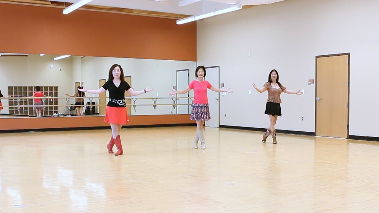 Train Wreck - Line Dance (Dance & Teach) - YouTube
