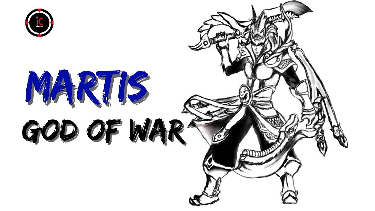 Drawing MARTIS God Of War | Martis new skin Mobile legends bang bang ...