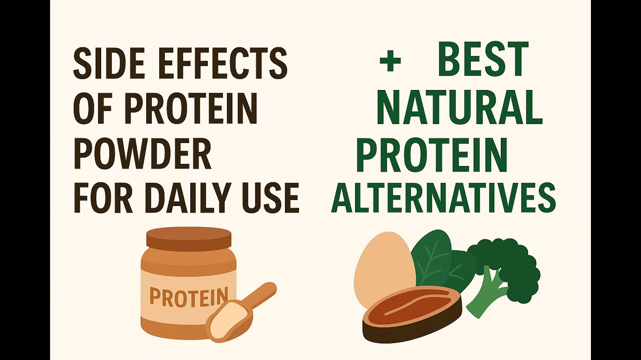Side Effects of Protein Powder + Best Natural Protein Alternatives ...