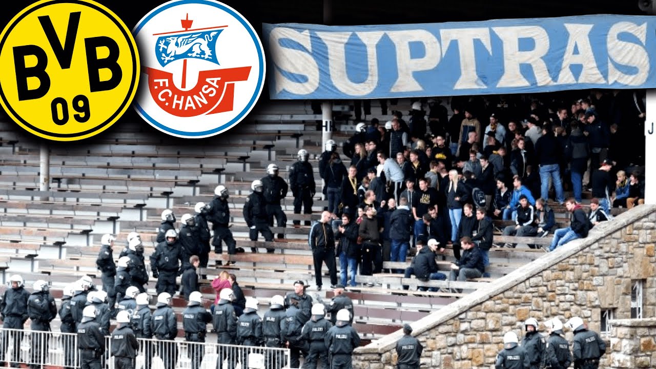 Der Tag, an dem Dortmund-Ultras fast die Suptras-Zaunfahne zogen ...