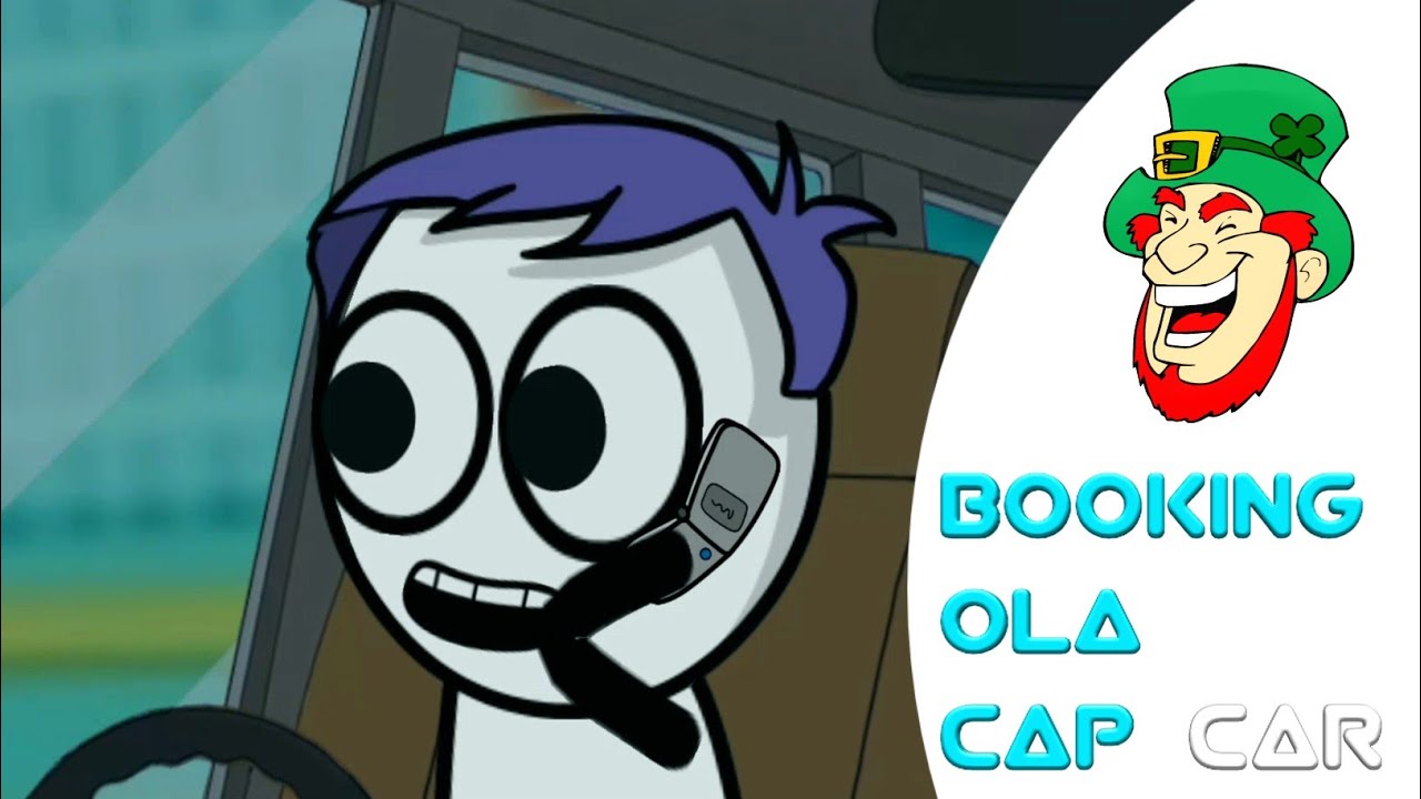 Booking a ola cap car .Funny video.2D joke.#2Djoke #Jokes #Funnycartoon ...